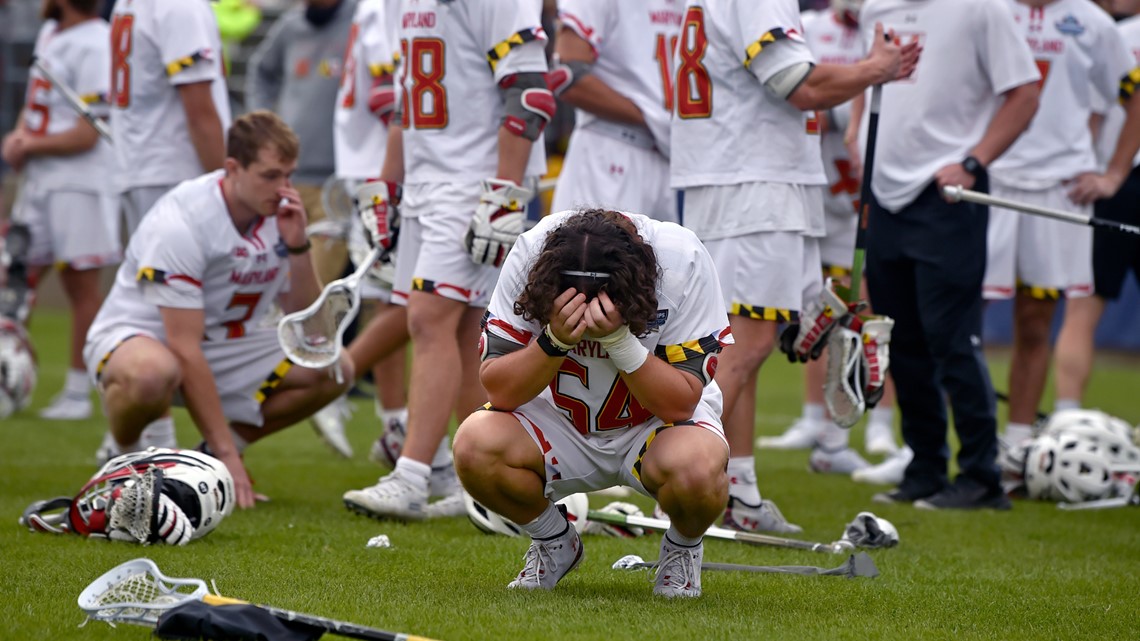 Lacrosse championship 2021 Virginia Maryland national title NCAA ...