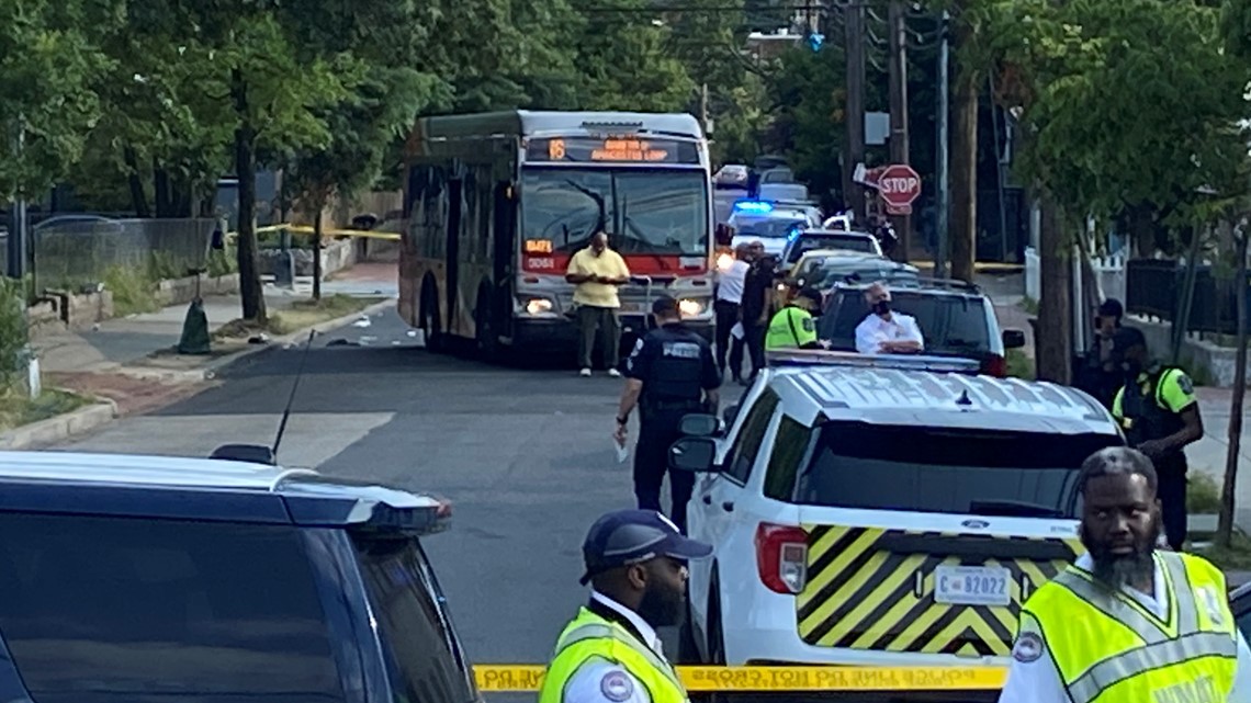 Person hit by Metro bus in Southeast DC, road closed | wusa9.com
