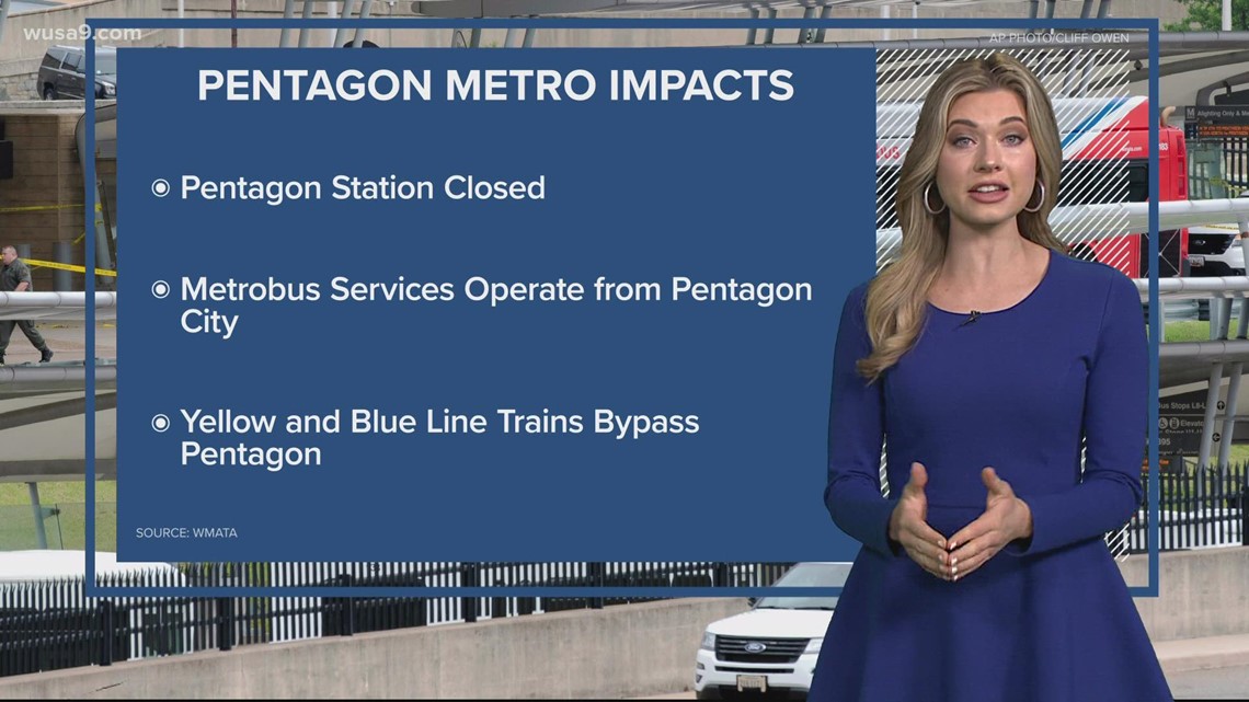 Pentagon Transit Center remains closed Wednesday following shooting ...