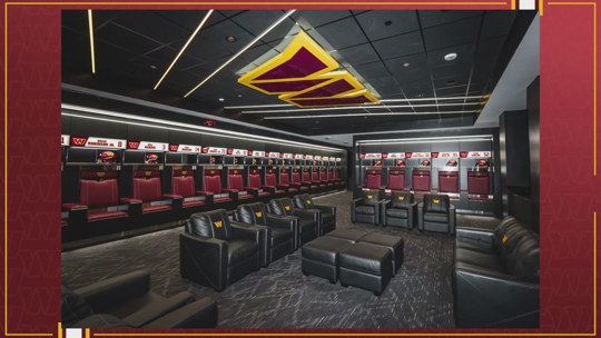 Washington Commanders react to new locker room digs in promotional ...