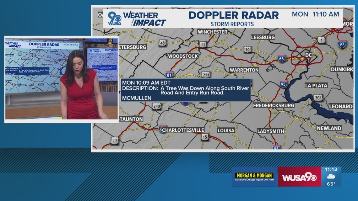 Severe weather watch: Strong storm could bring damage to the DMV area ...