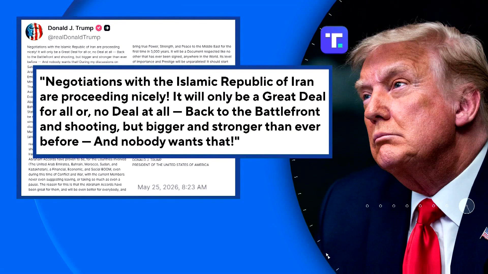 Iran and U.S. agree deal to end war taking shape, but Iran says ...