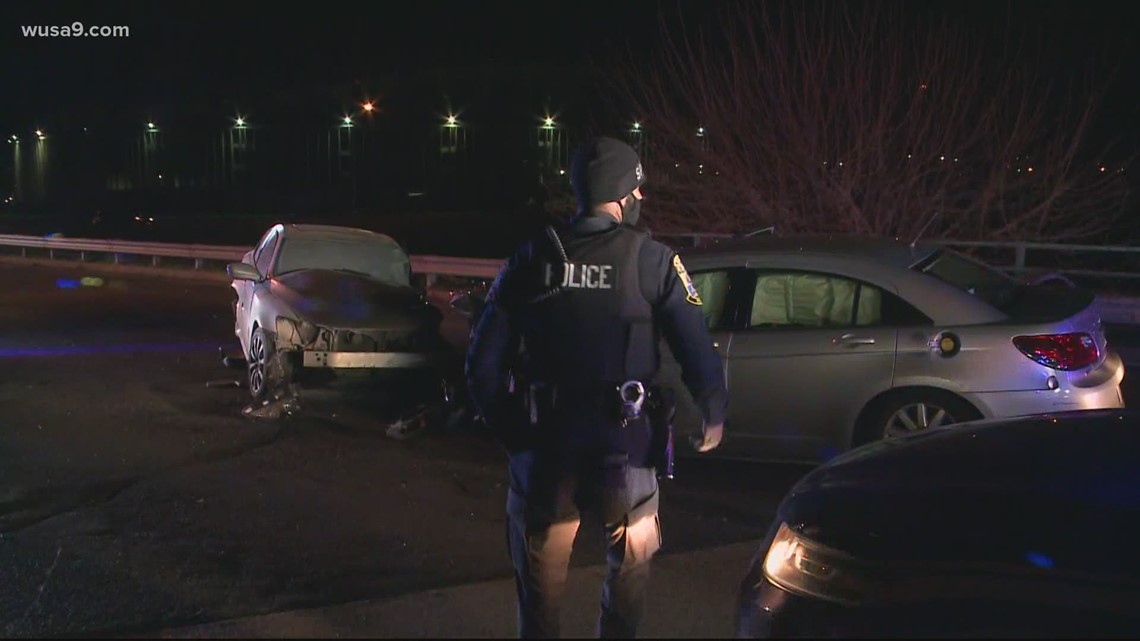 Attempted robbery, police chase, crash with kids in the back | wusa9.com