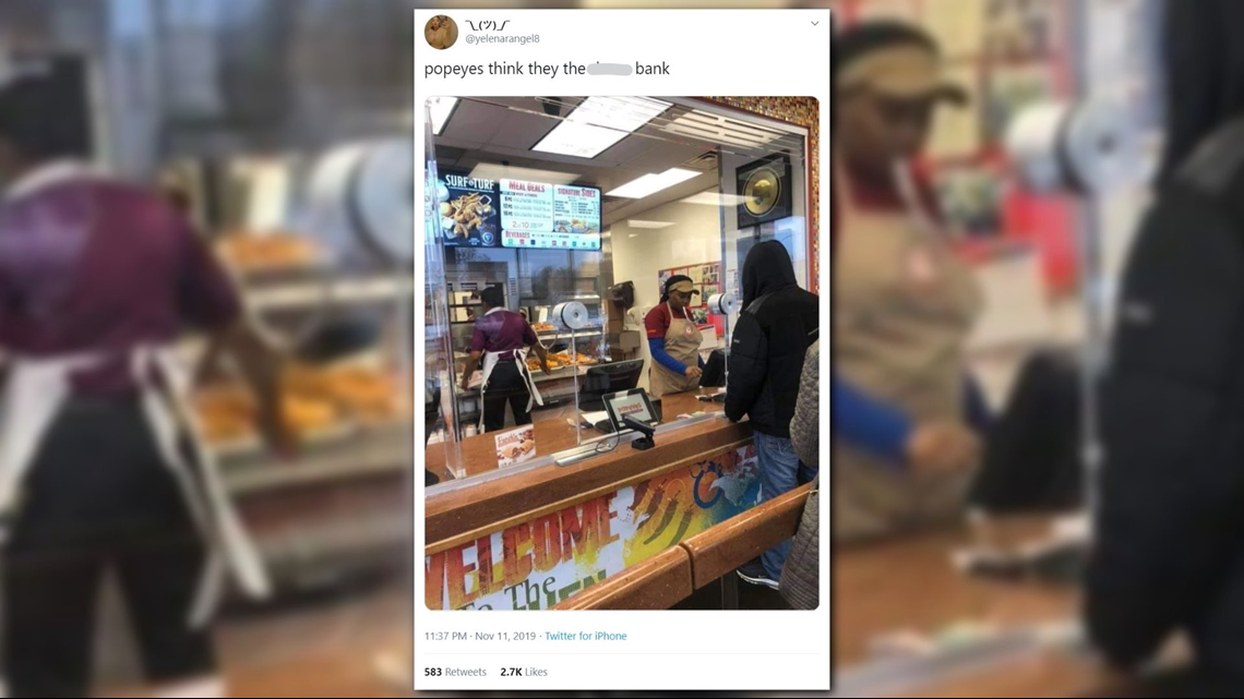 VERIFY: Did Popeyes begin installing partitions following recent ...