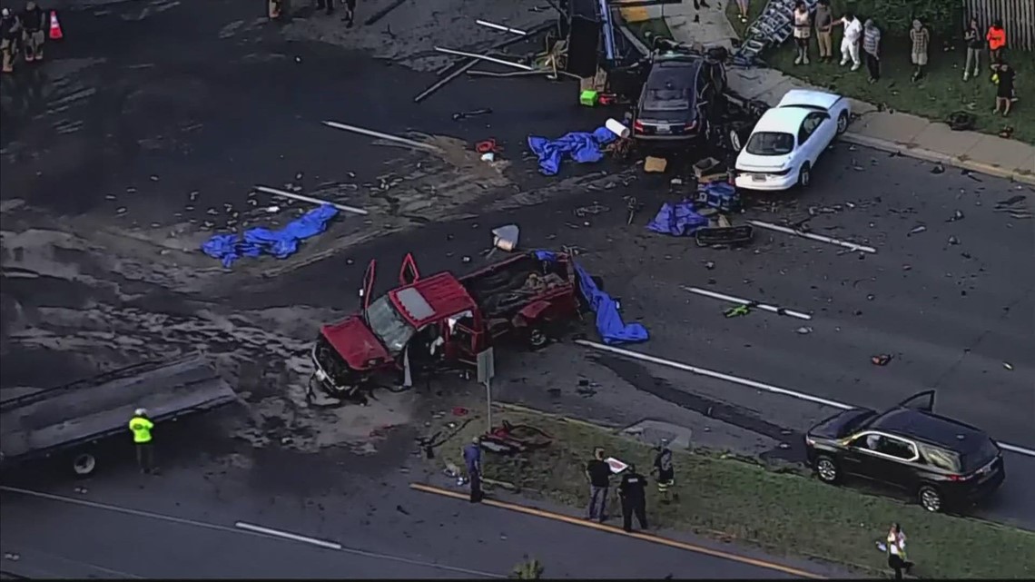 7 people injured in multi-car crash in Montgomery Co. | wusa9.com