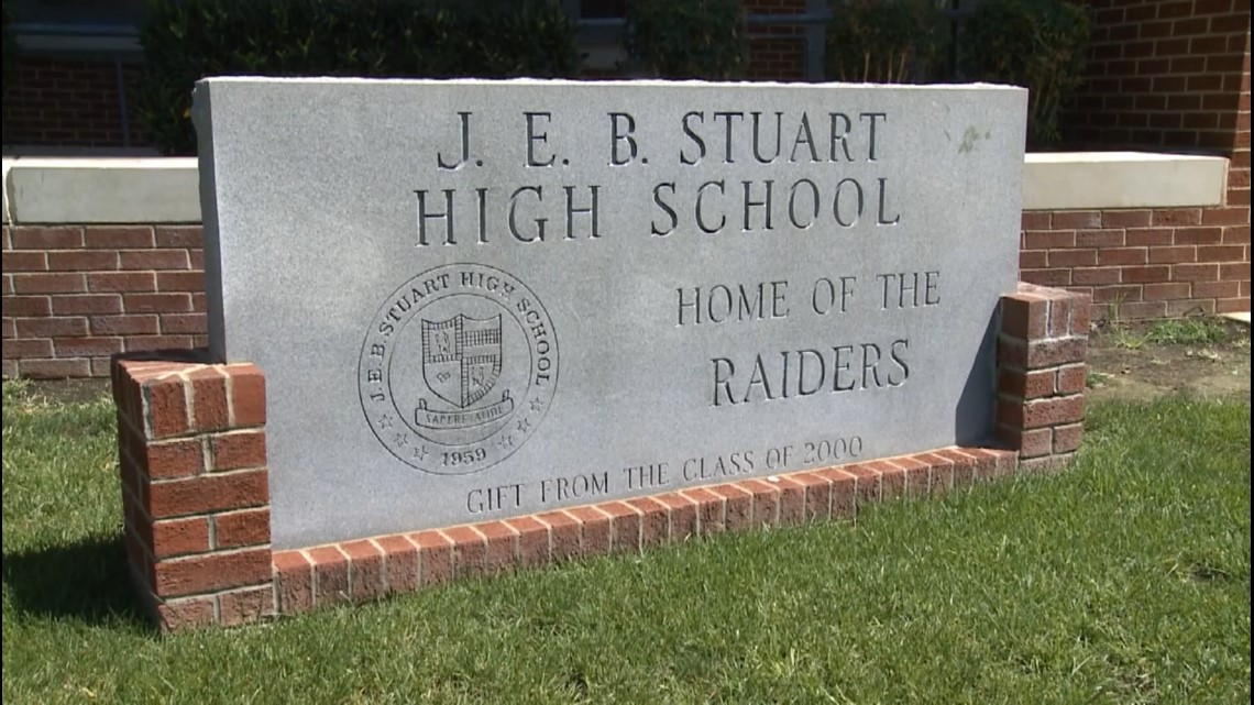 Community votes for new name of J.E.B. Stuart High School | wusa9.com