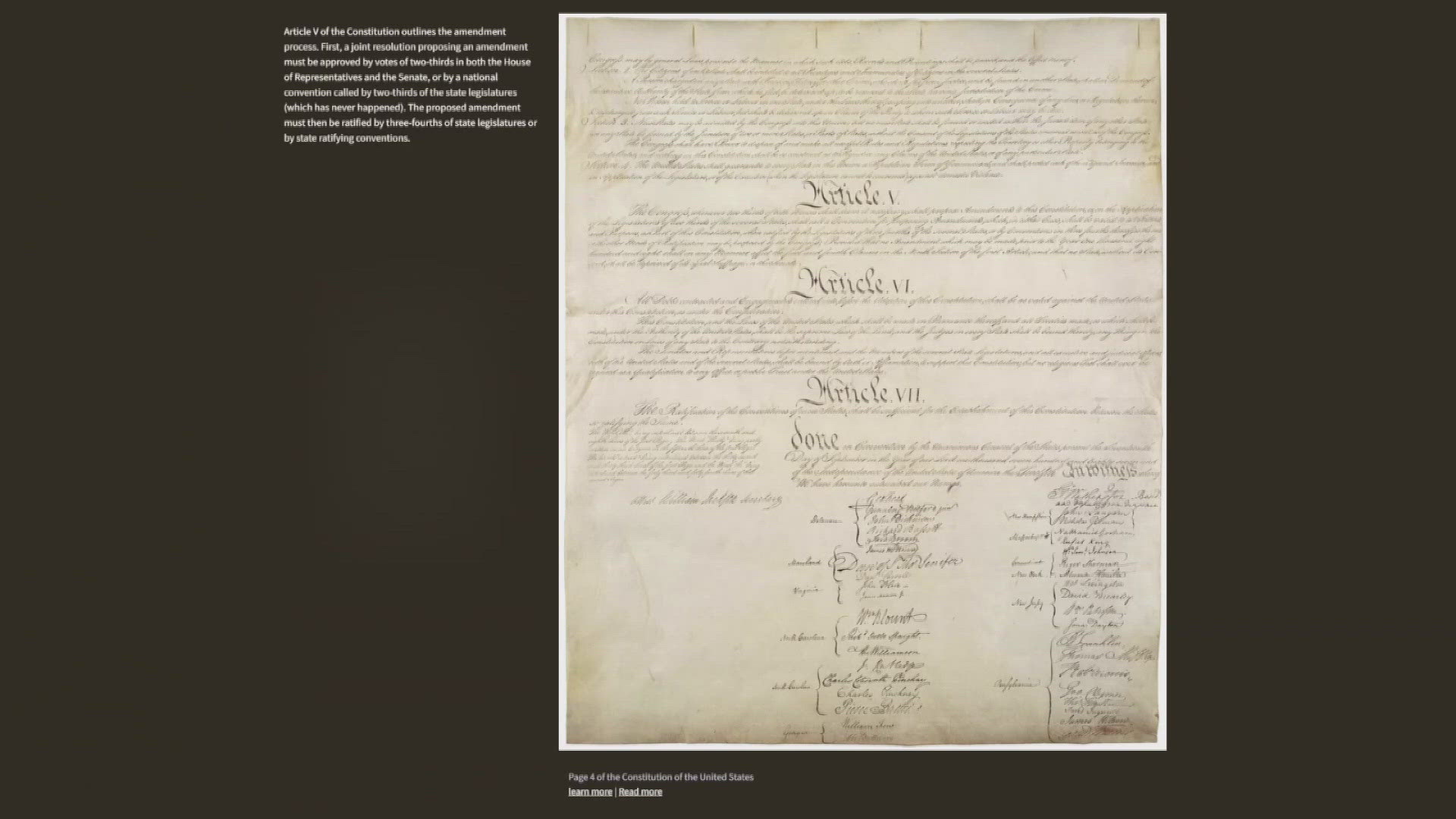 Explore the full US Constitution display in 2025 for Constitution Day ...