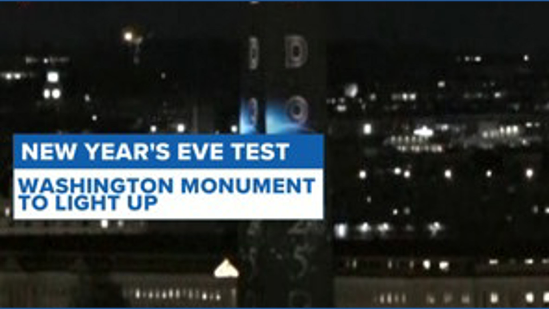 Washington Monument America250 light show testing | wusa9.com