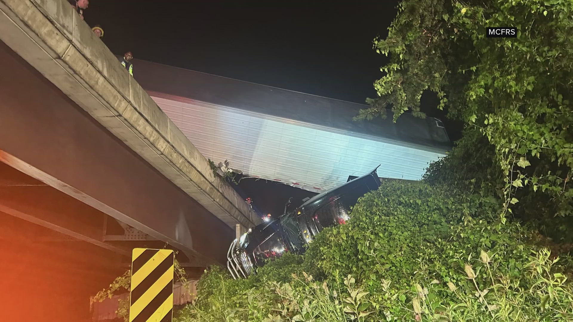 I-495 crash causes major delays in Bethesda | wusa9.com