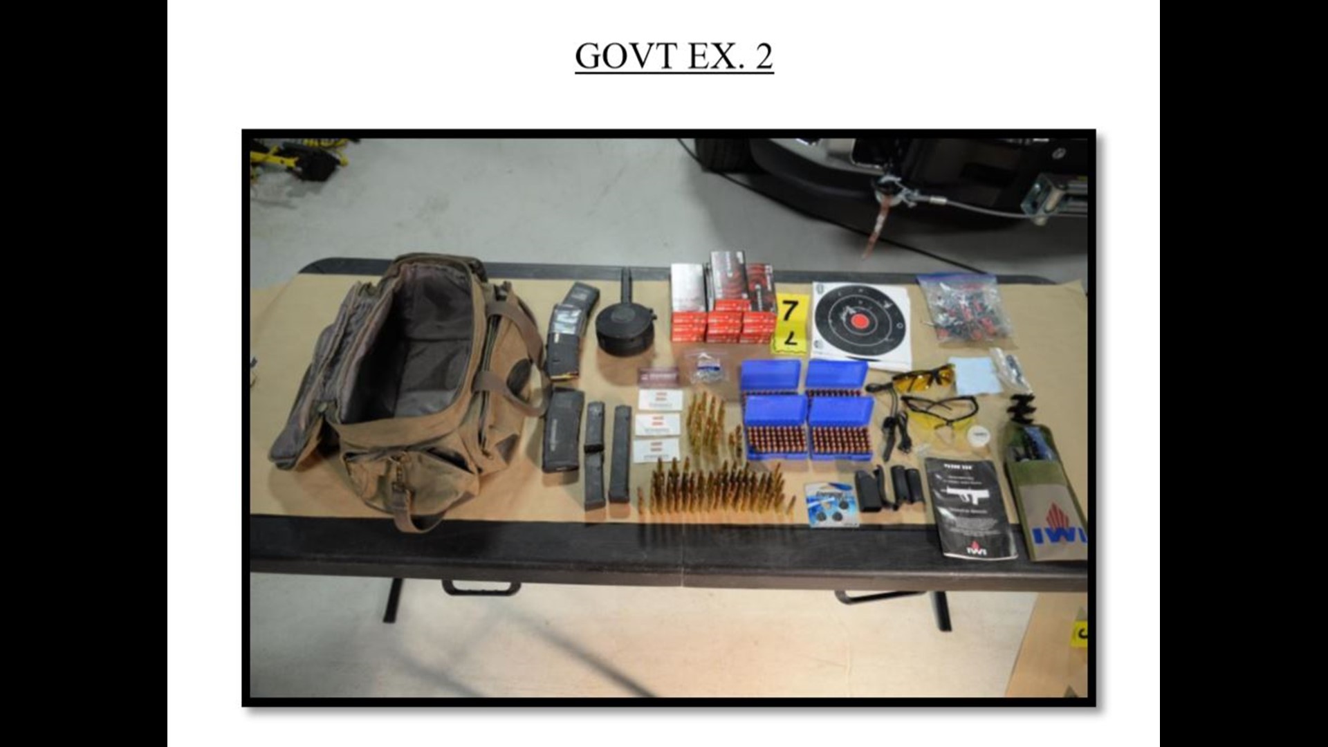 Arsenal of weapons seized from Capitol riots | wusa9.com