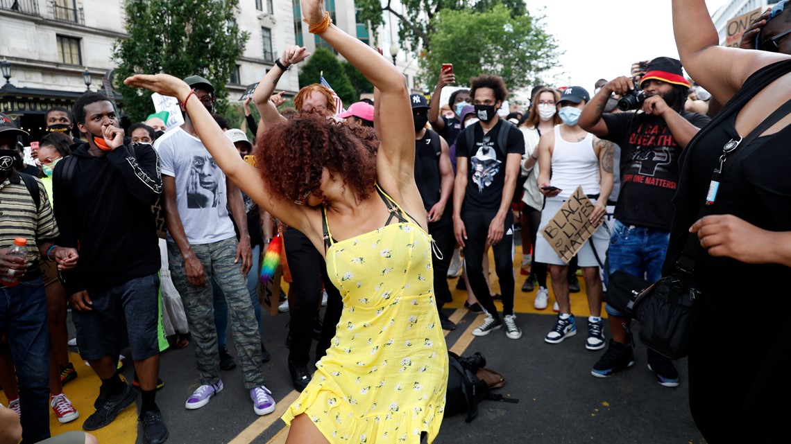 Washington DC protests: Go-go music on display | wusa9.com