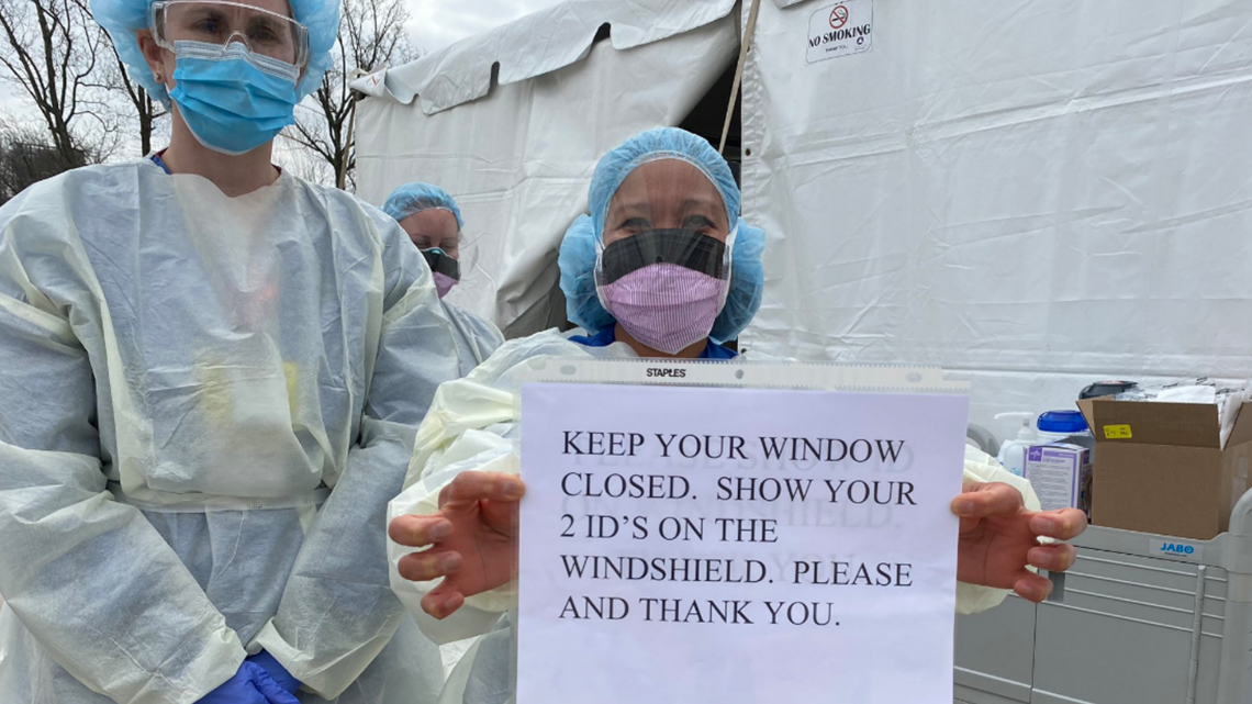Drive-up COVID-19 coronavirus testing in Virginia | wusa9.com