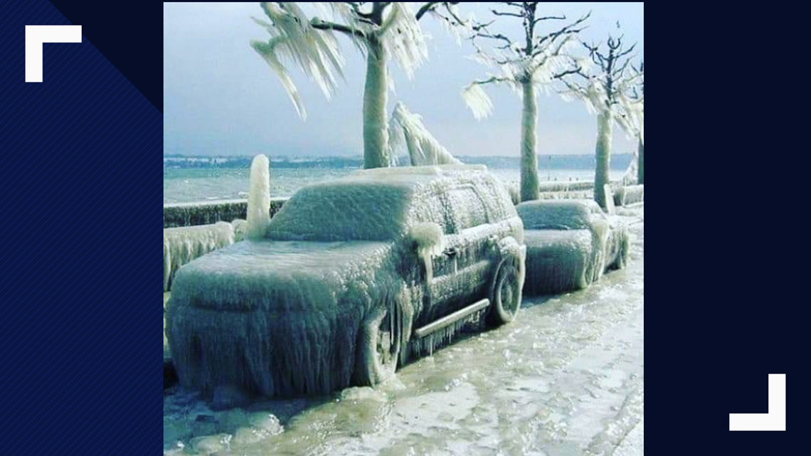 VERIFY: Cars stuck under frozen tundra-like scene in Chicago legit ...