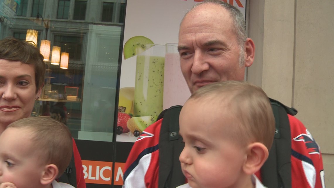 Family named twin boys after Washington Capitals players Nick Backstrom ...
