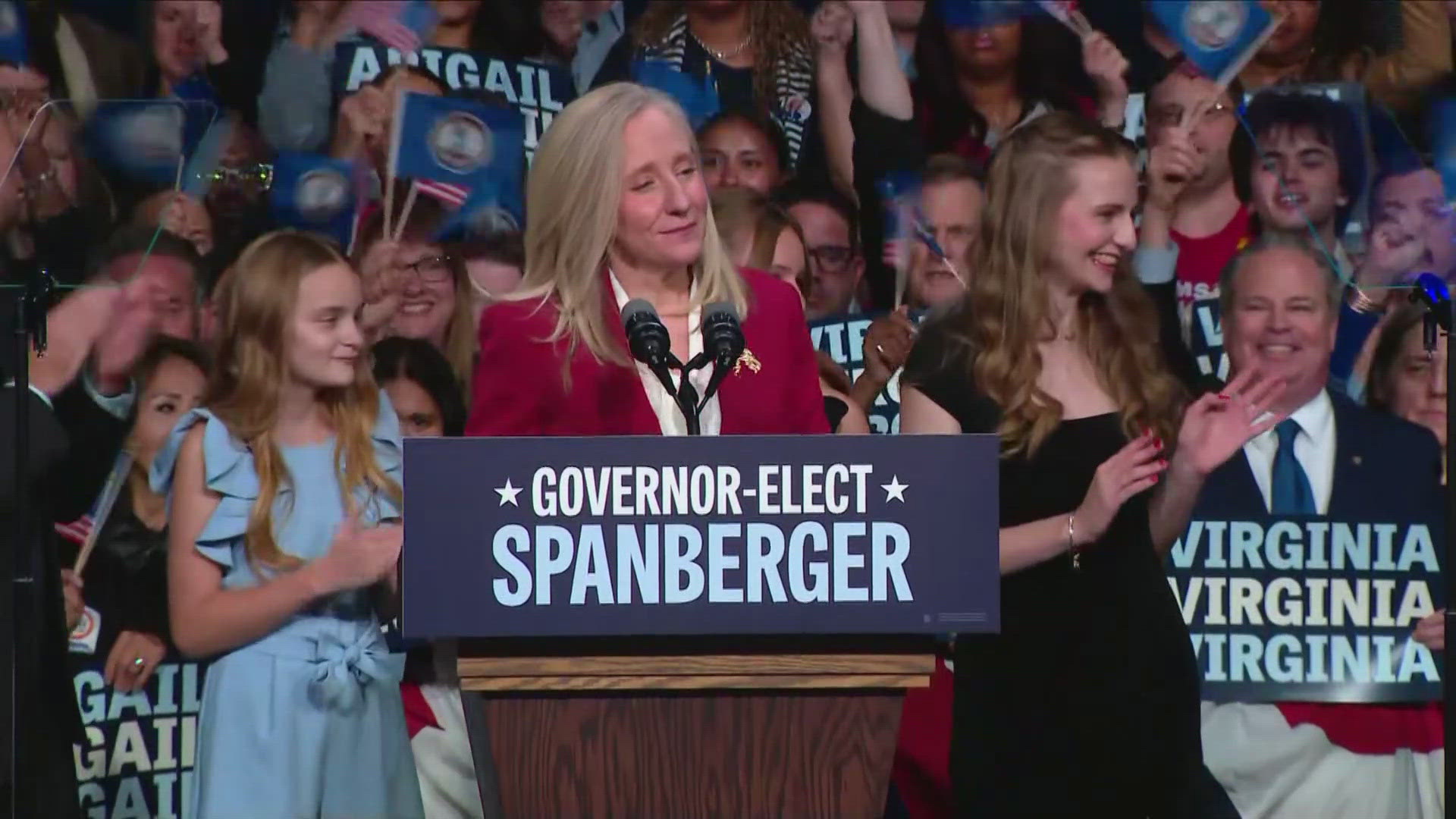 Abigail Spanberger declares victory in Virginia gubernatorial race ...
