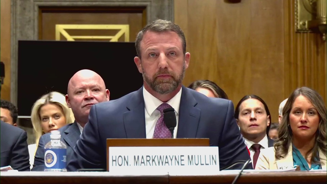 Mullin makes his case as a steady hand for DHS but faces Senate ...