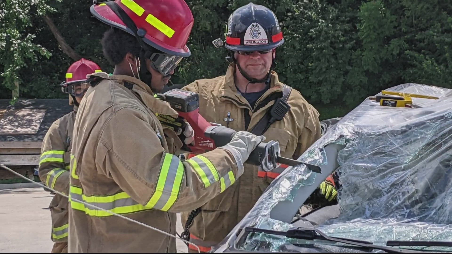 Arlington County firefighter camp teaches life lessons | wusa9.com