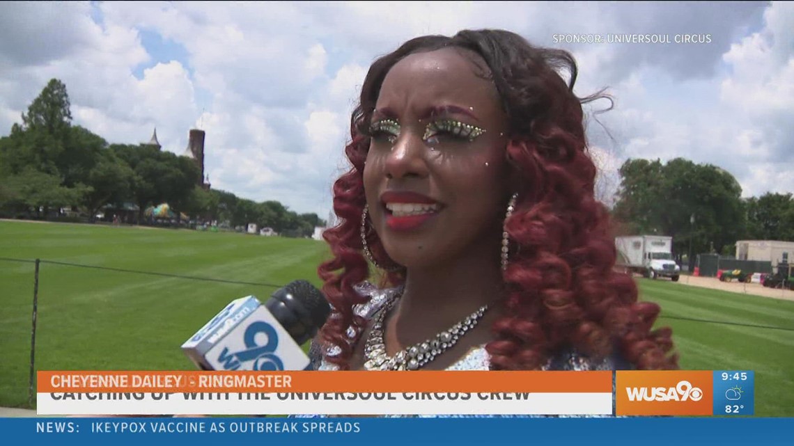 Meet Cheyenne Dailey one of the ringmasters at UniverSoul Circus ...