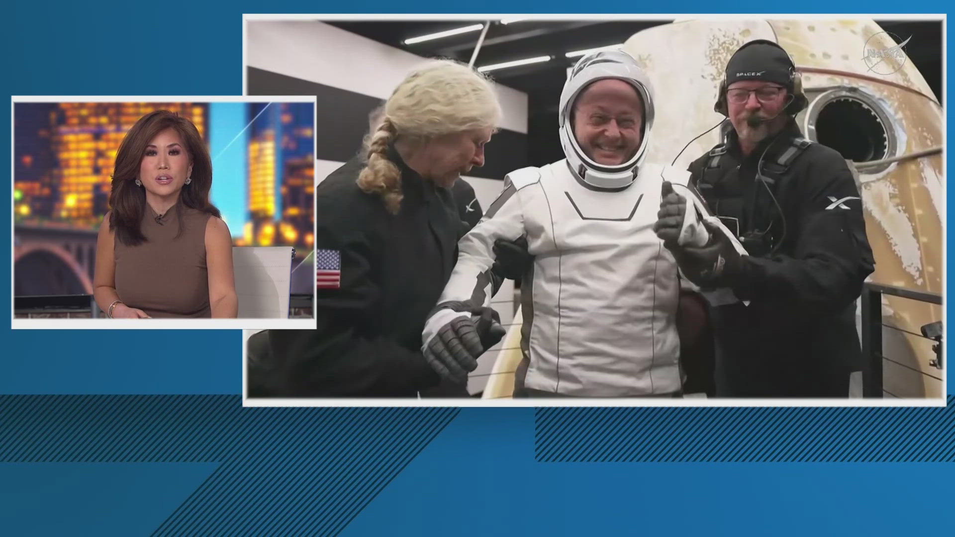 4 astronauts return to Earth | wusa9.com