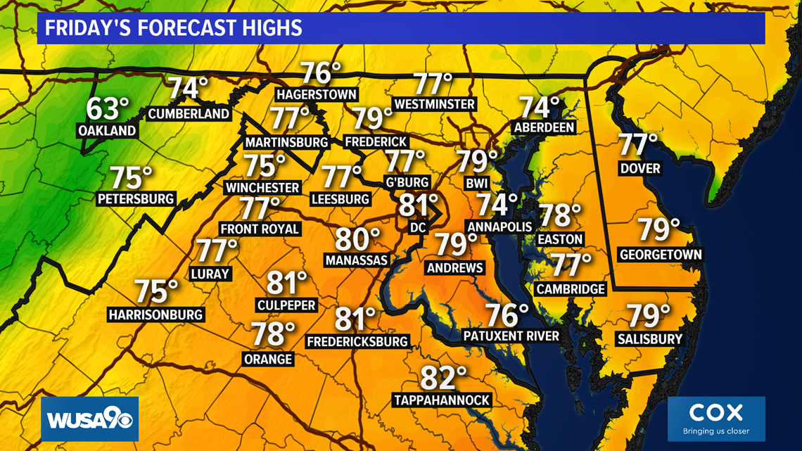 Could we start seeing warm weather in the DC area soon? | wusa9.com