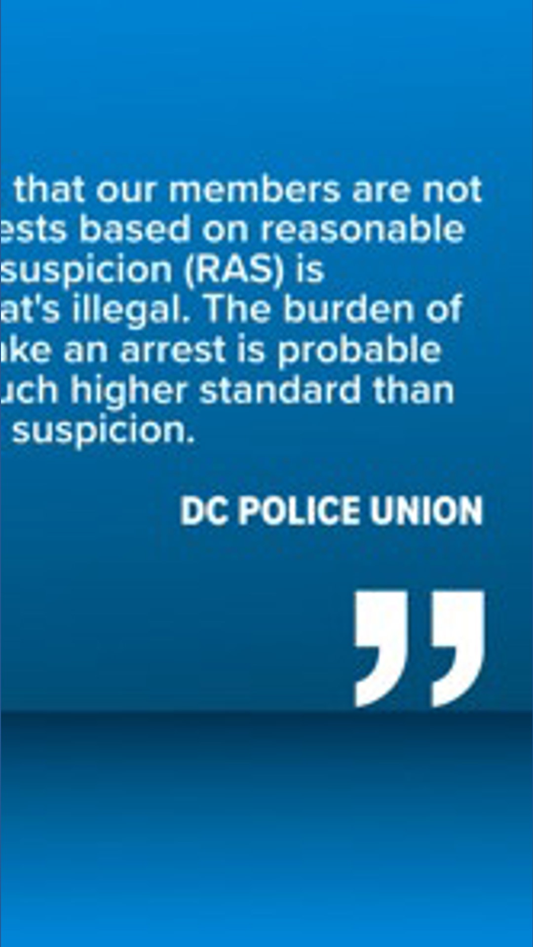 DC police captain email sparks questions about arrest quotas and victim ...