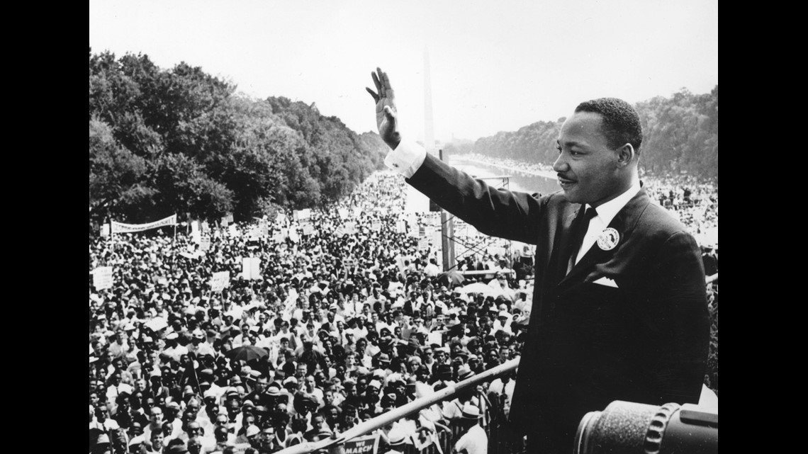'Never give up, never give in': Congressman John Lewis remembers MLK 50 ...