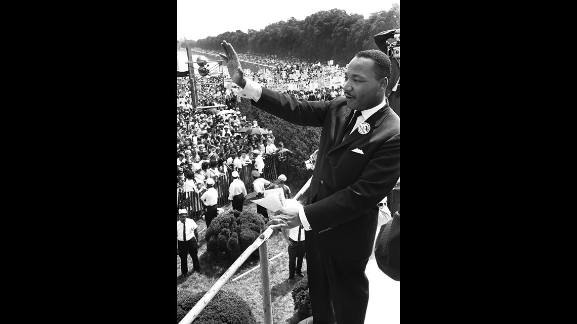 'Never give up, never give in': Congressman John Lewis remembers MLK 50 ...
