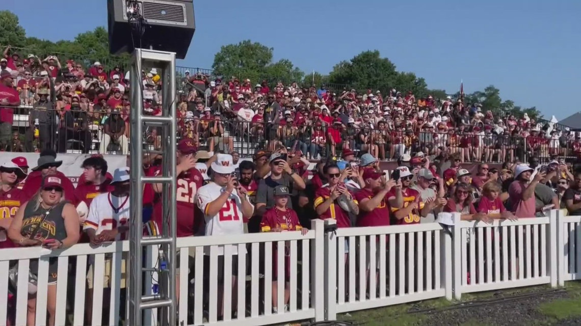 Terry McLaurin was in high demand with fans at day 4 of Commanders ...