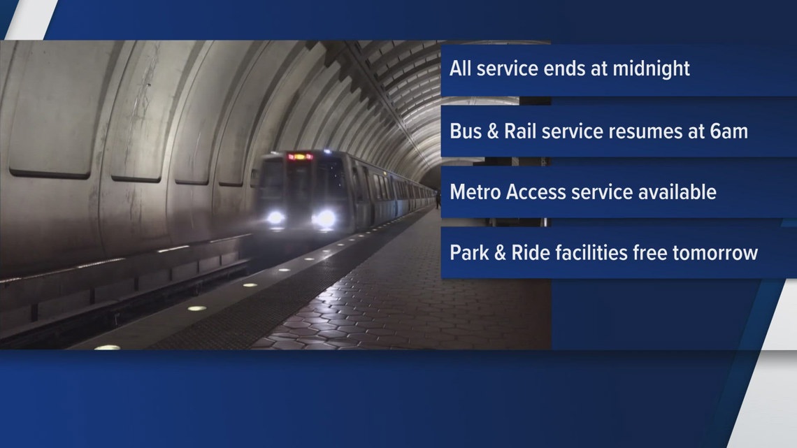 Metro service begins at 6 am on Tuesday | wusa9.com