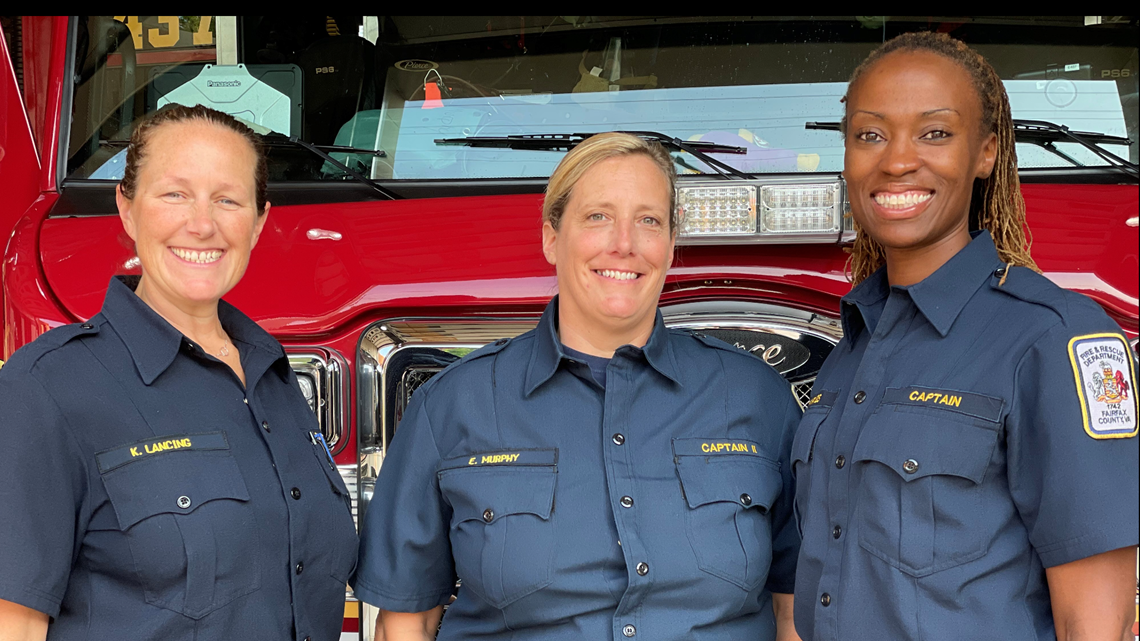 These 3 women run a fire station in Fairfax County | wusa9.com