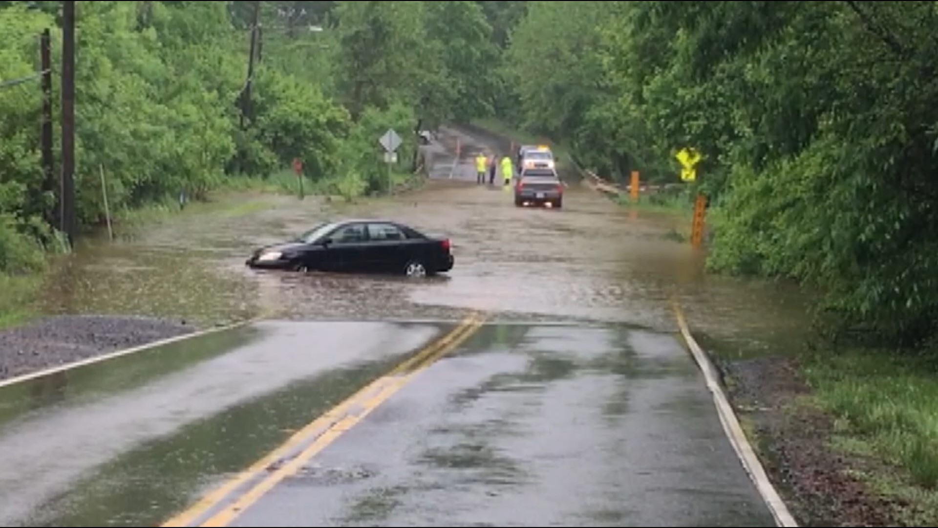 Heavy rains flood some streets, bring down trees in Virginia | wusa9.com