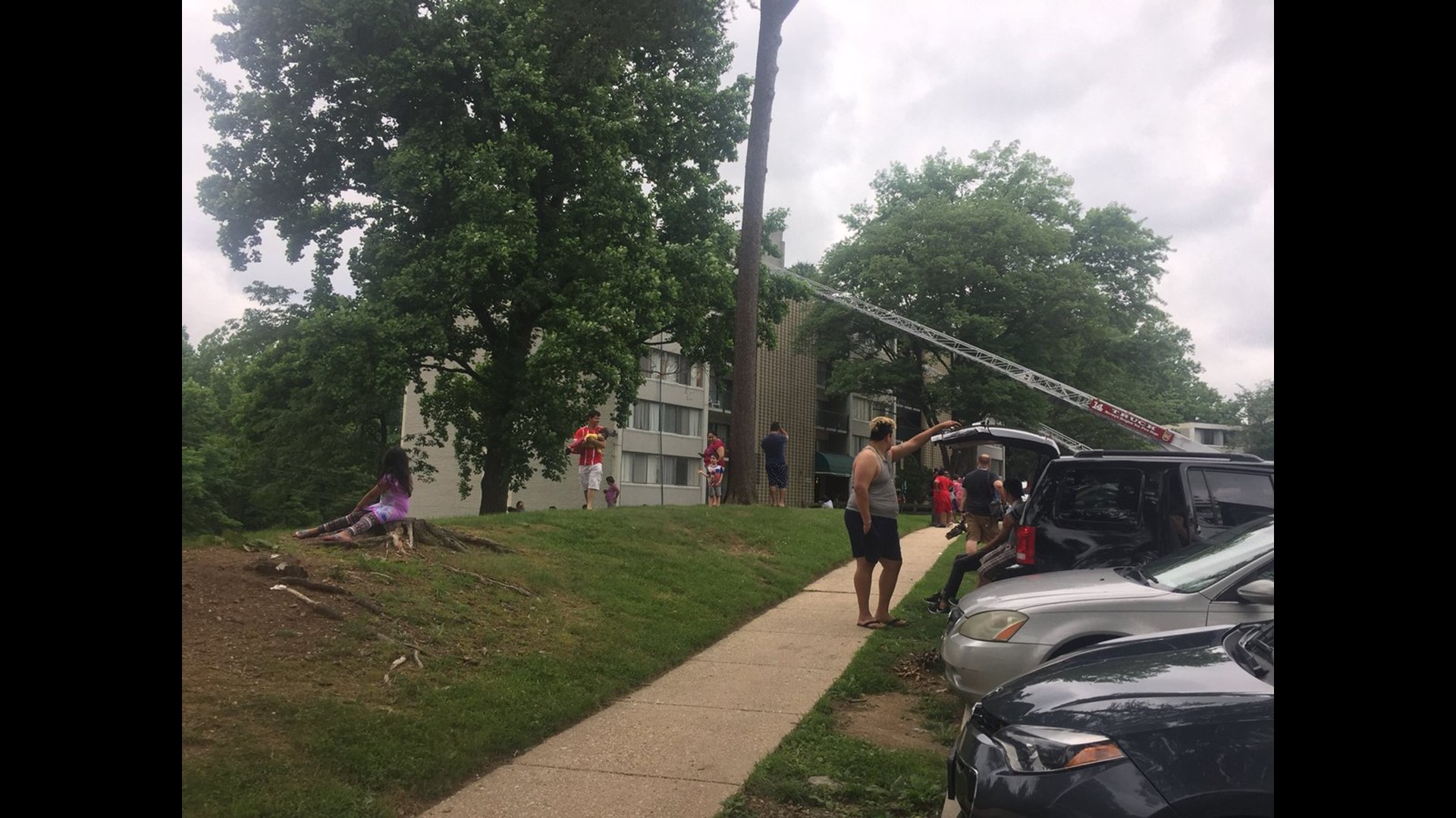 2-alarm fire near campus of UMD | wusa9.com