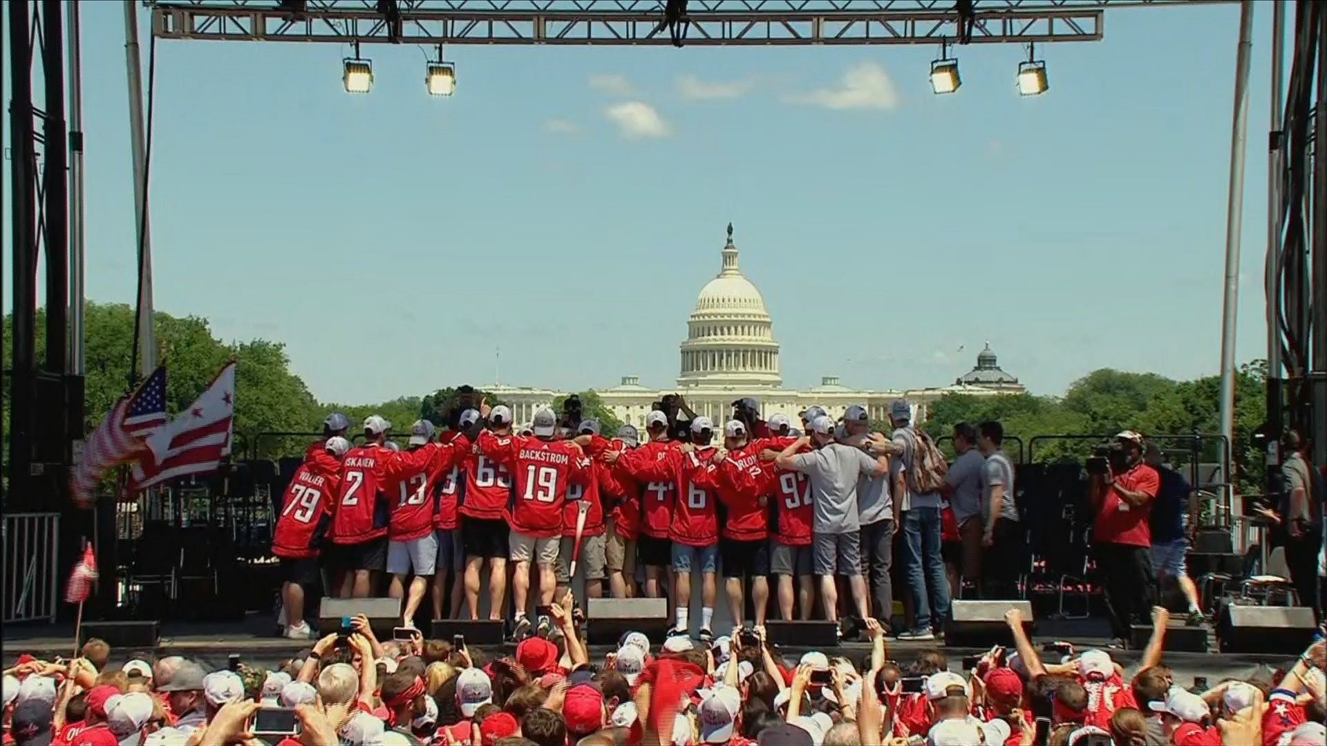 How we got those awesome aerials of the Caps parade | wusa9.com