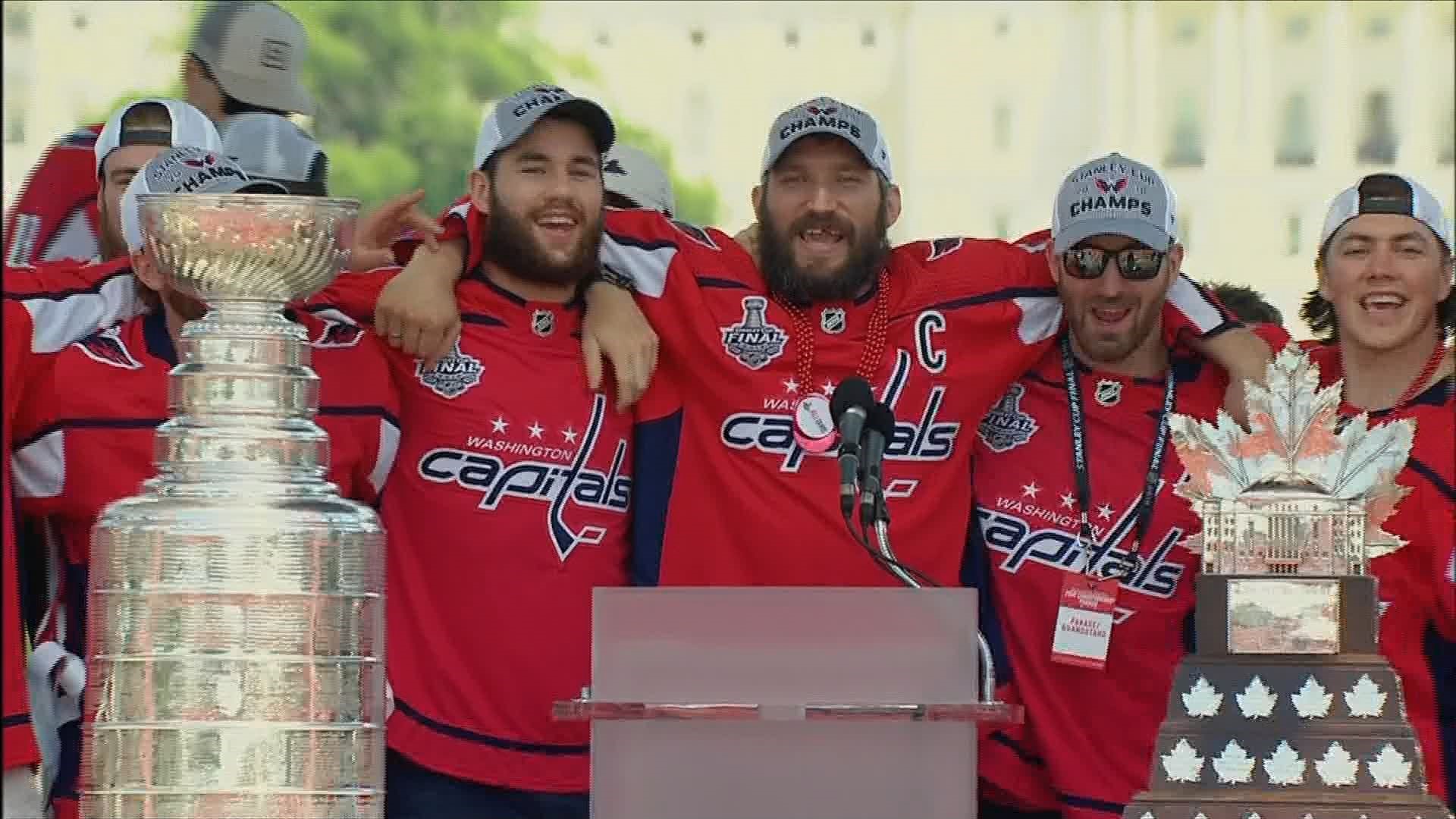 How we got those awesome aerials of the Caps parade | wusa9.com