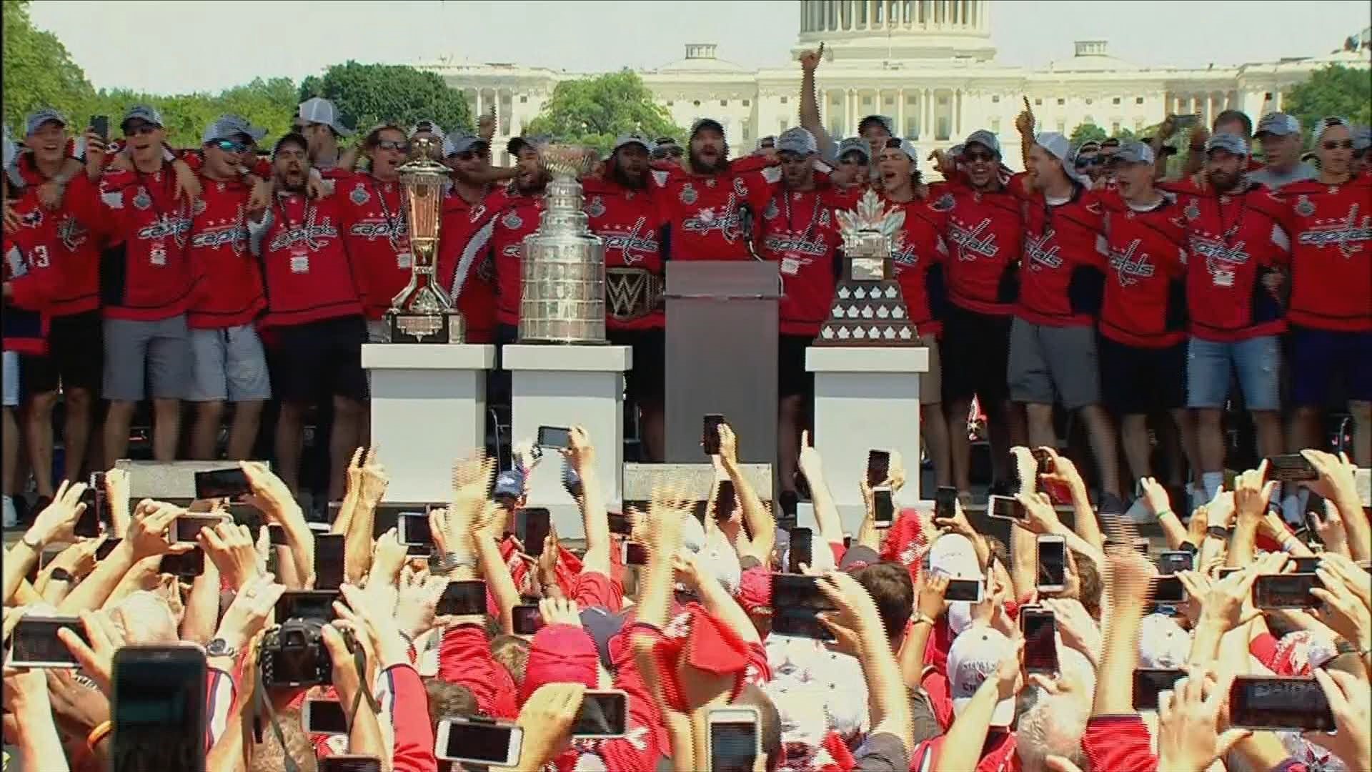 How we got those awesome aerials of the Caps parade | wusa9.com