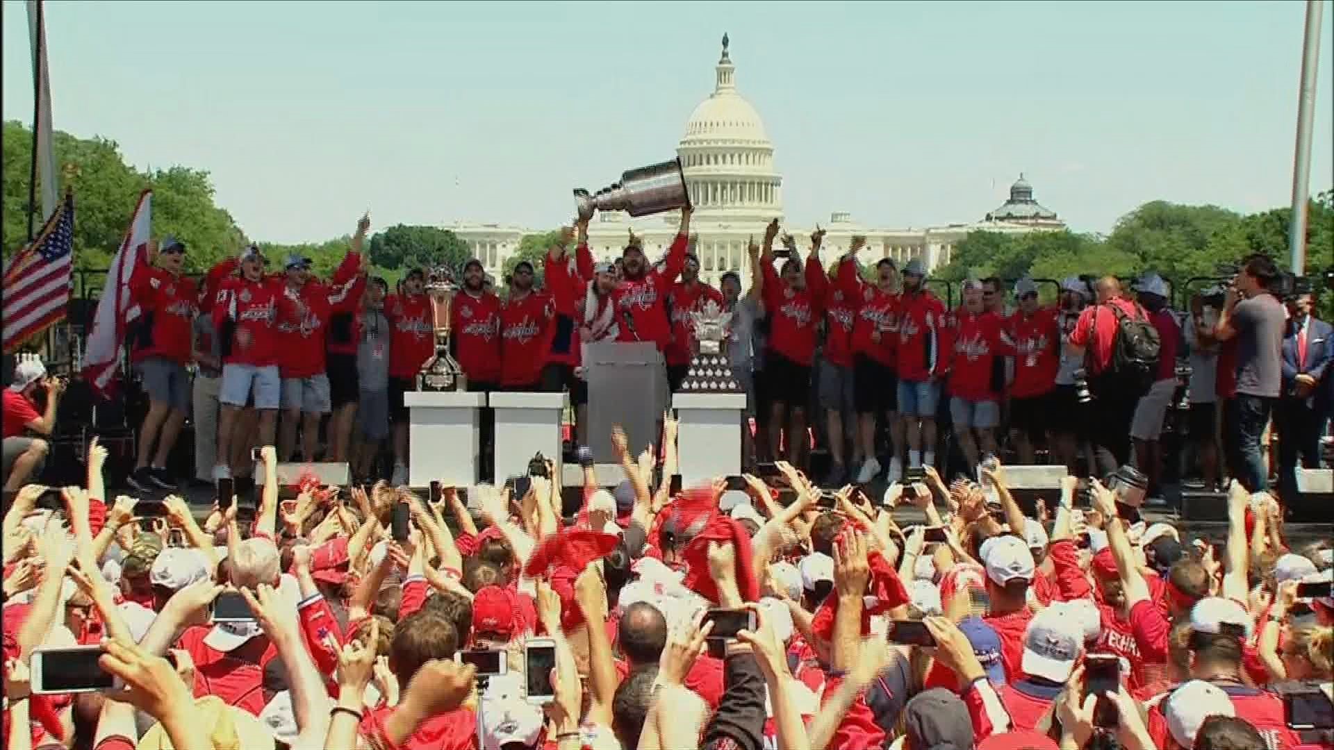 Relive the best moments of the Capitals Victory Parade | wusa9.com