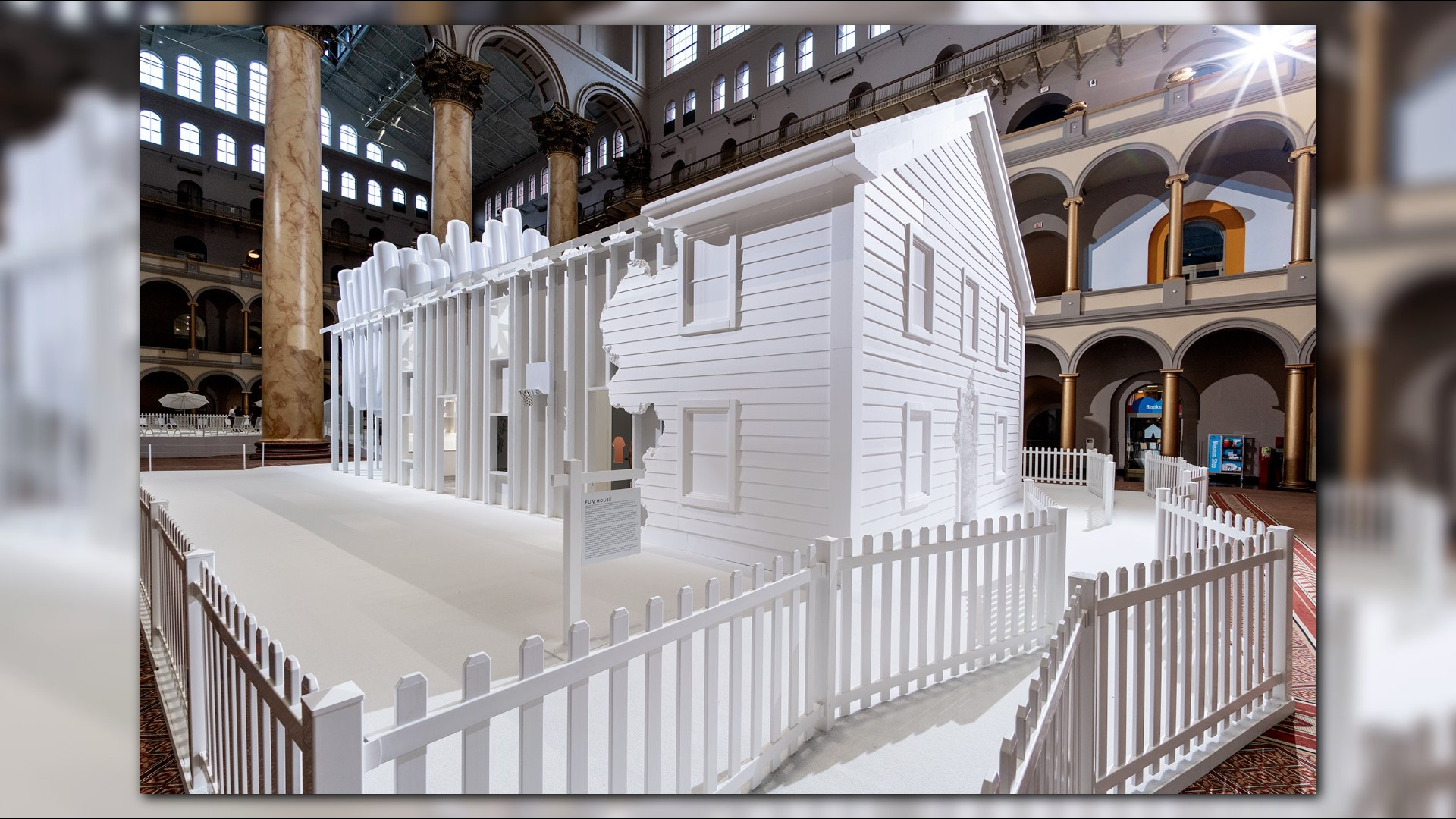 This ball pit is back! National Building Museum debuts 'Fun House ...