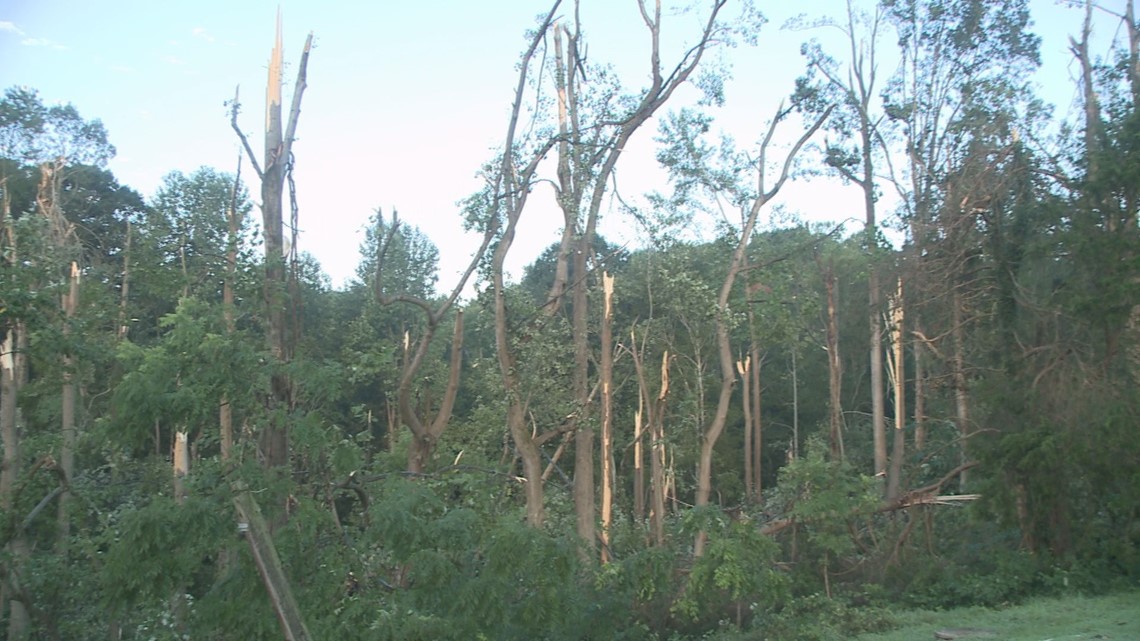 Tornado damage in southern Maryland after Isaias | wusa9.com