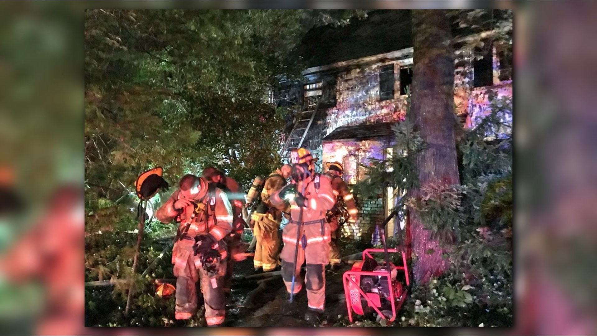 75 firefighters battle fire in Chevy Chase | wusa9.com