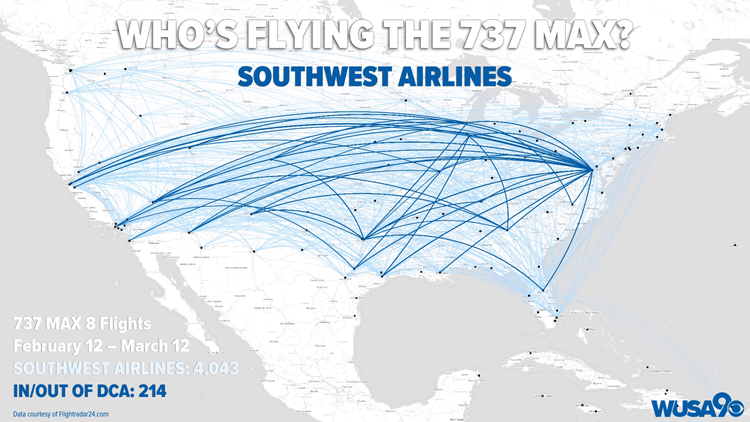 See if your flight is affected by the 737 MAX emergency order | wusa9.com