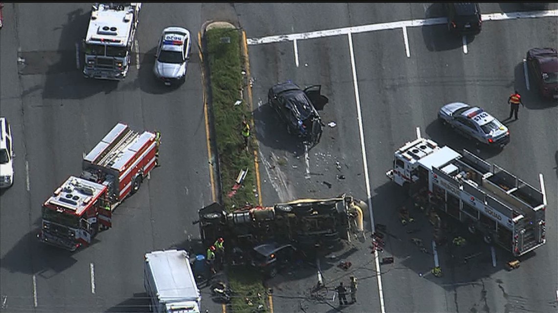Serious crash leaves several injured in Prince George’s Co. | wusa9.com