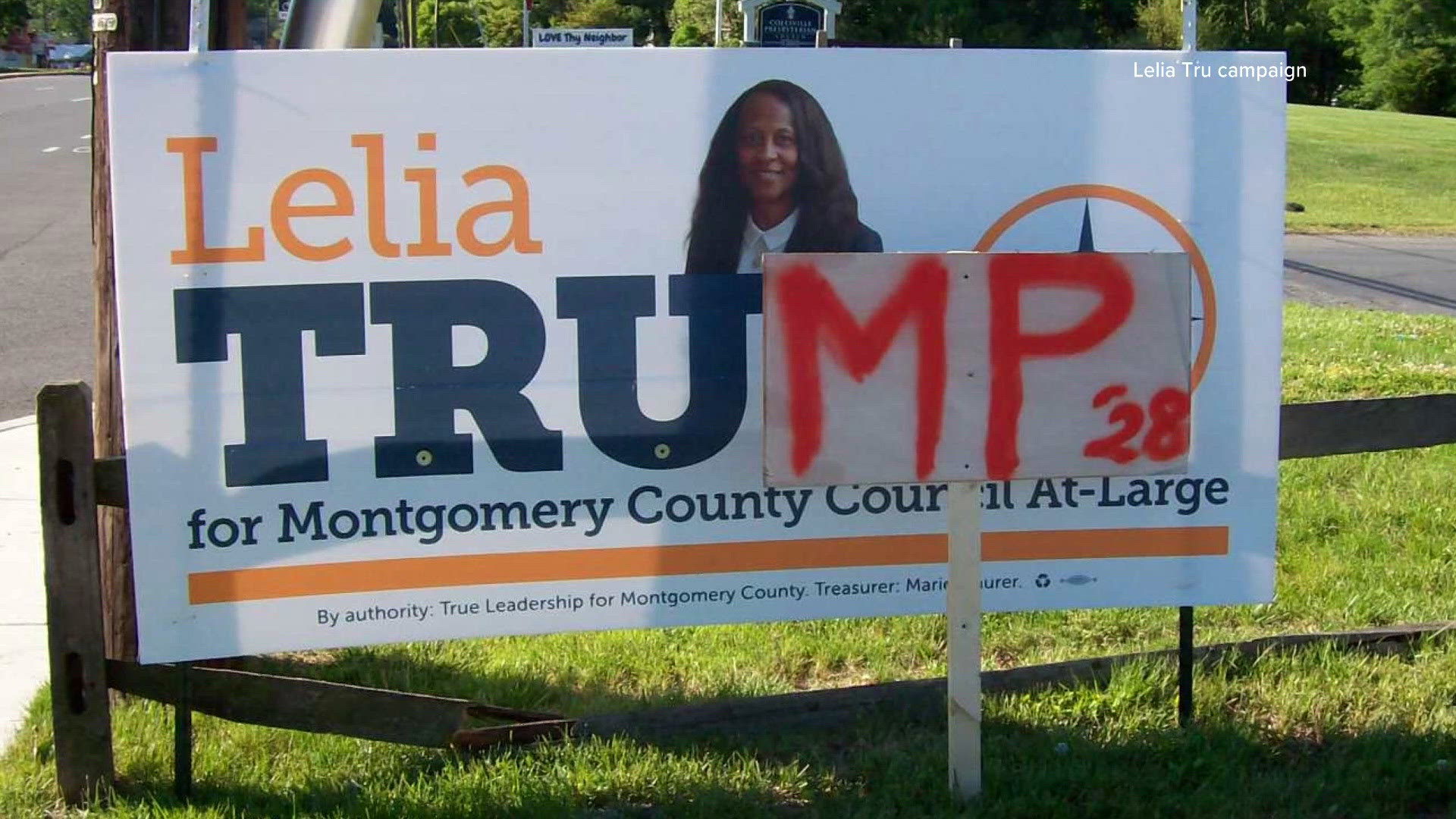Candidate for Montgomery County Council At-Large campaign sign ...