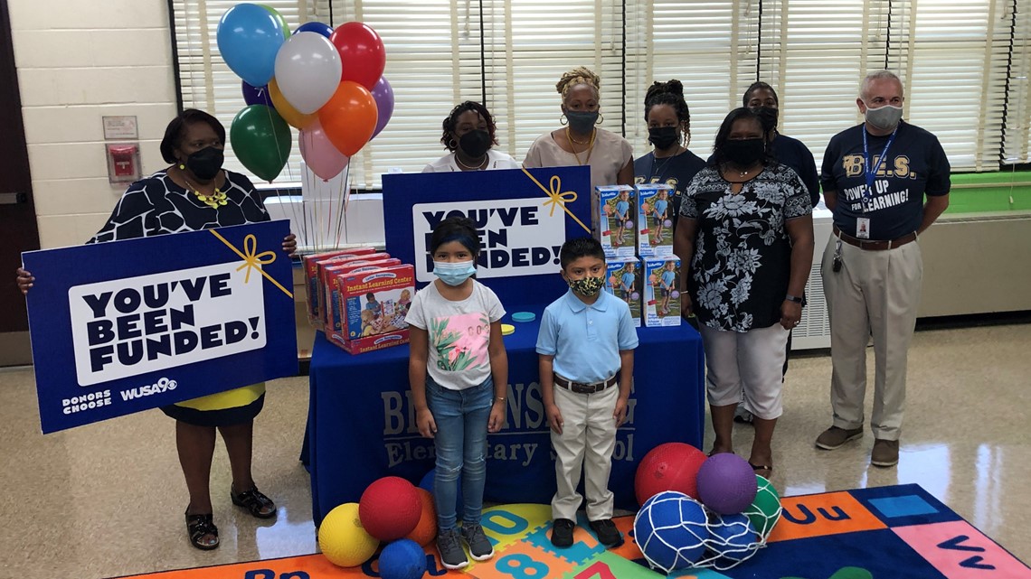 Back to Class Donors Choose: teacher donations for students | wusa9.com