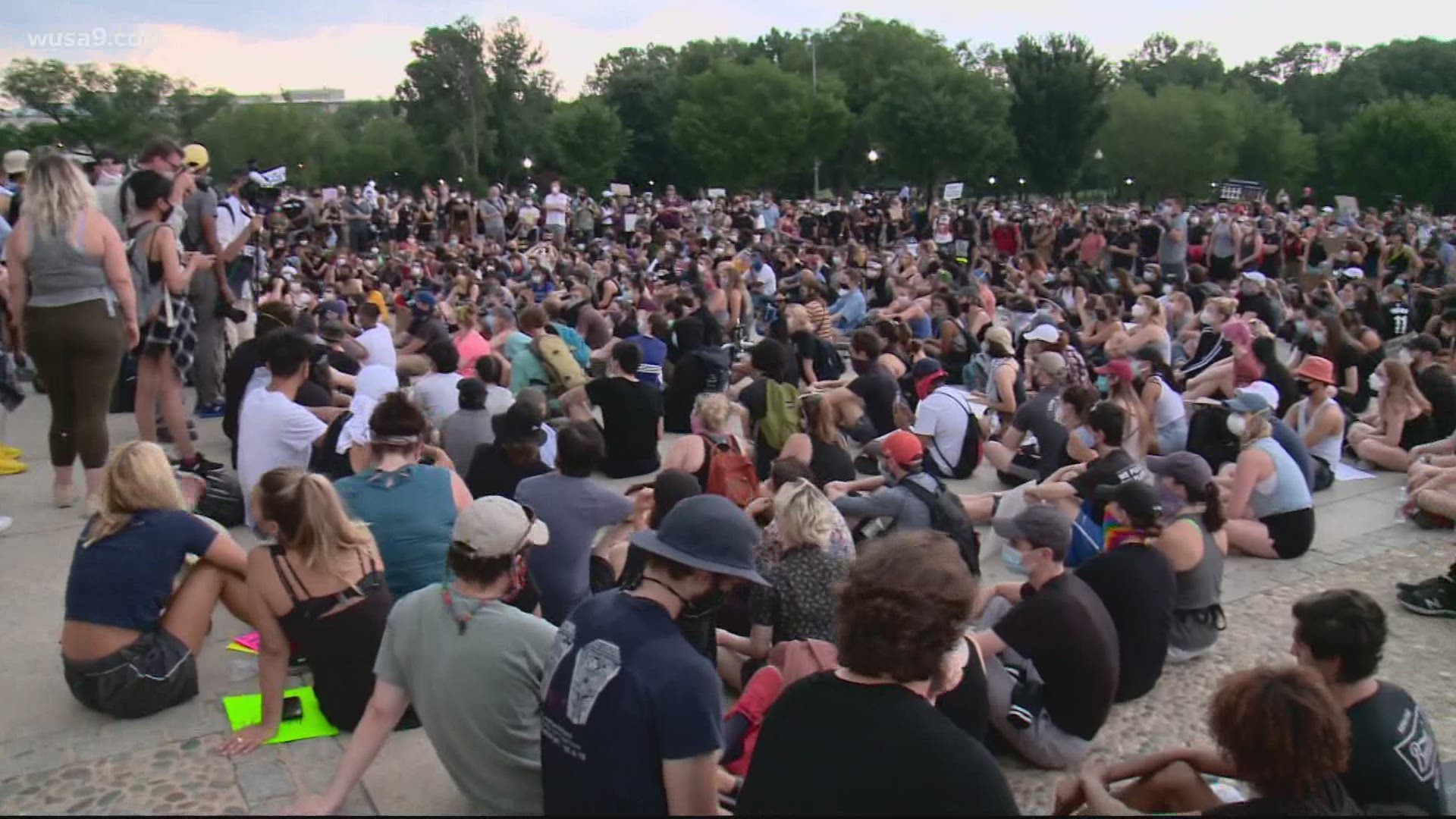 DC protests, riots: George Floyd protest near White House | wusa9.com