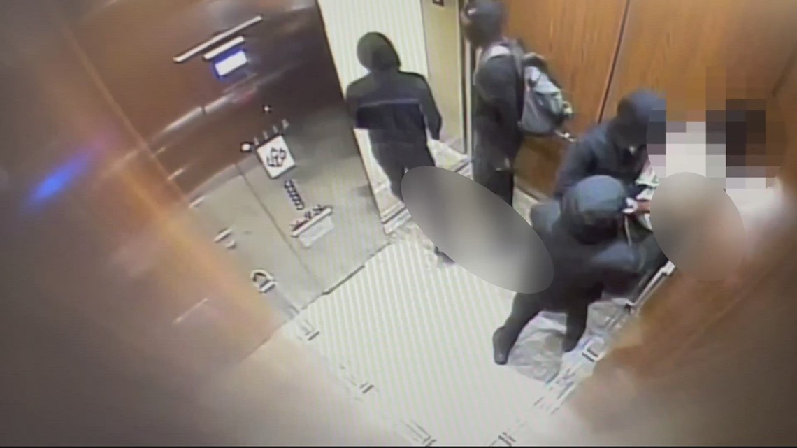 Surveillance video of violent home invasion and robbery in Maryland ...