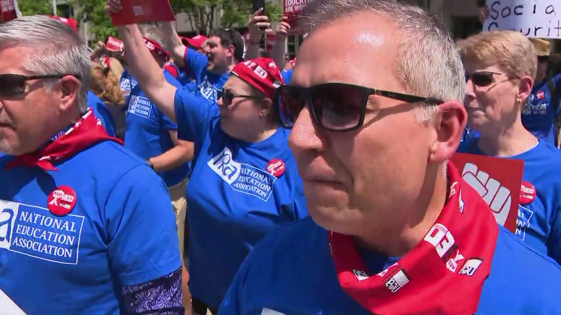 International Labor Day protest brings thousands to DC | wusa9.com