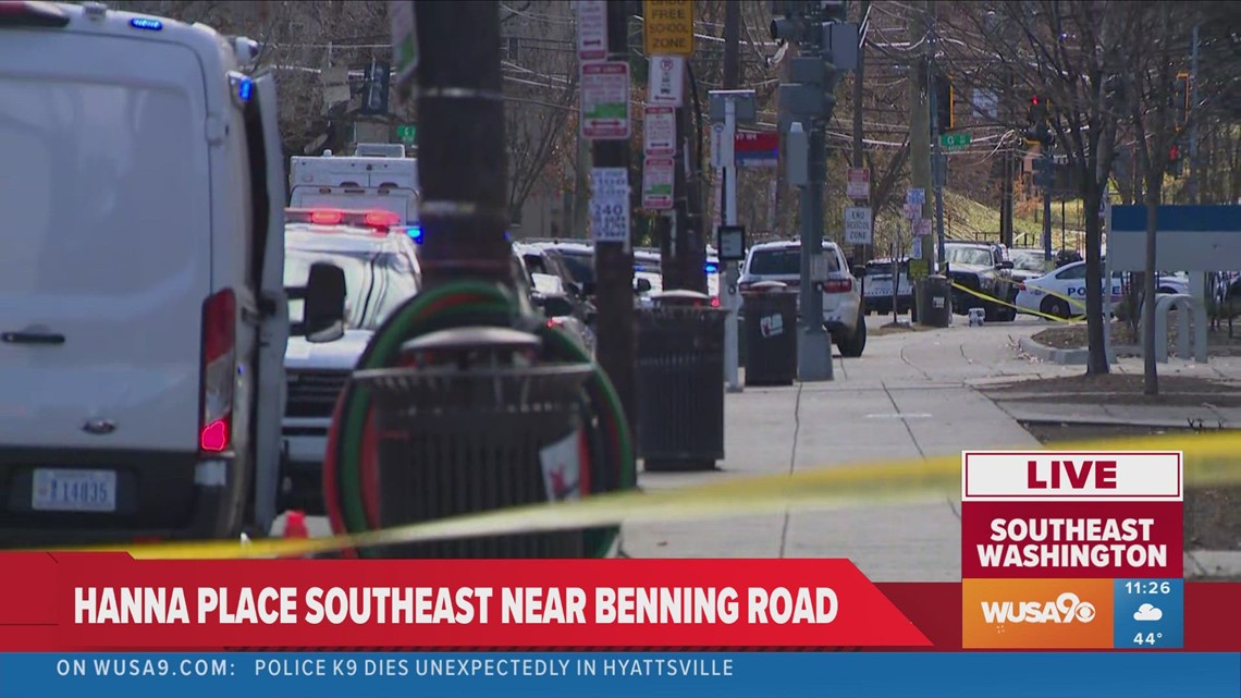 3 officers shot, sparking barricade situation in Southeast DC | wusa9.com