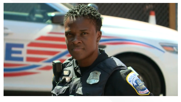 Tiara Brown, former boxer and now DC police officer, opens up | wusa9.com