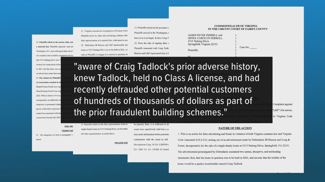 Former Virginia couple gets $1M from contractor fraud lawsuit | wusa9.com