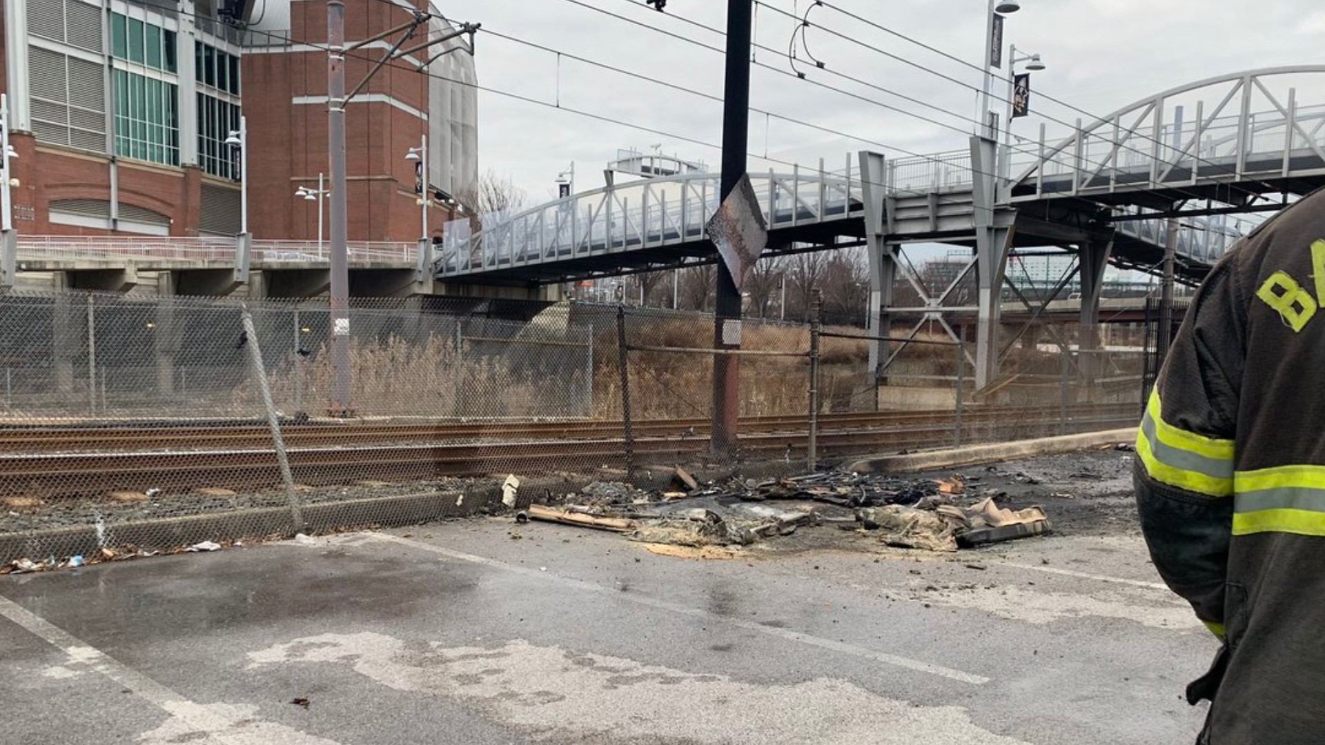 Man dies in portable toilet fire at Baltimore Ravens stadium | wusa9.com
